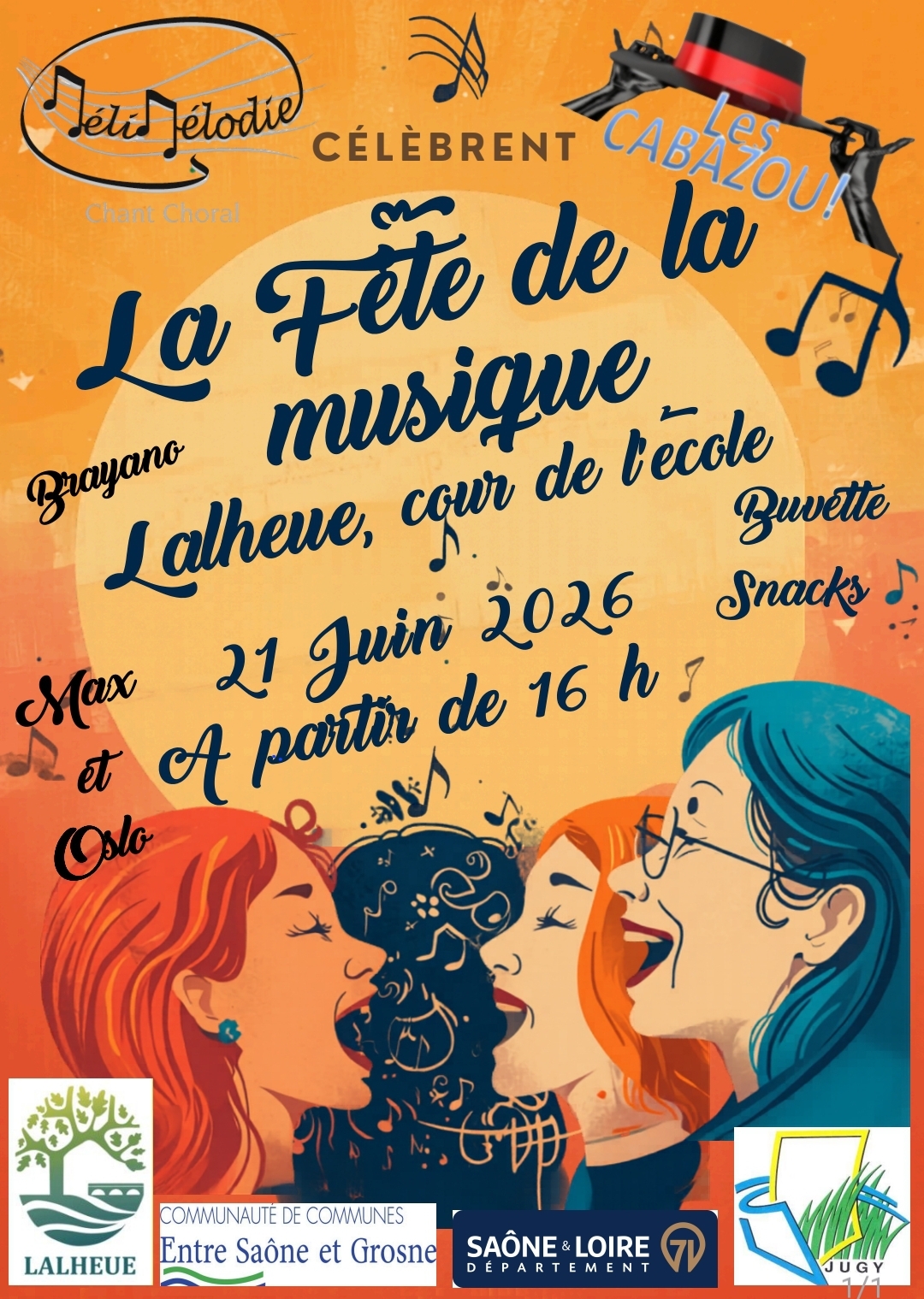 FETE DE LA MUSIQUE - LALHEUE - Rendez-vous ce dimanche - info-chalon ...