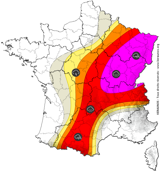 Keraunos, l'observatoire français des tornades et orages violents ...
