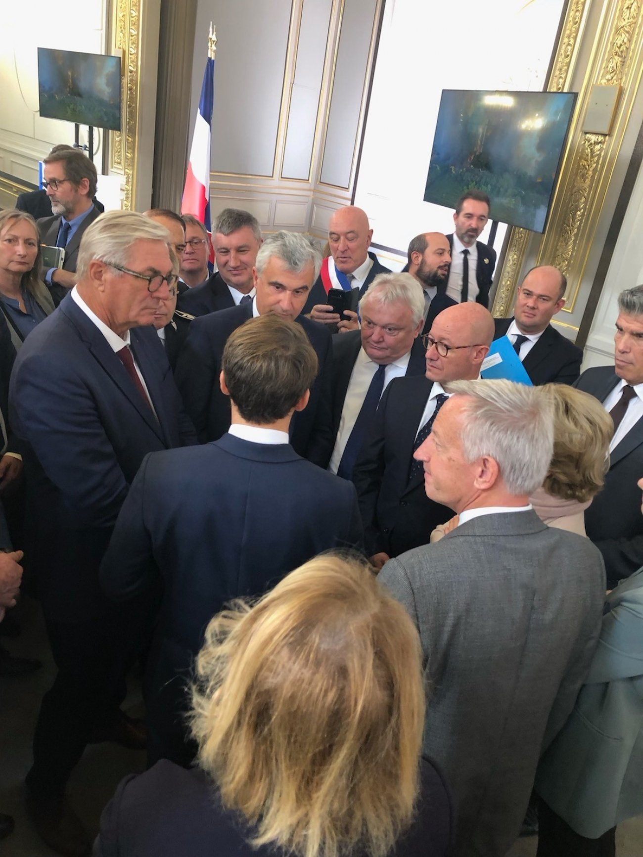 André Accary reçu à l’Elysée par Emmanuel Macron - info-chalon.com ...