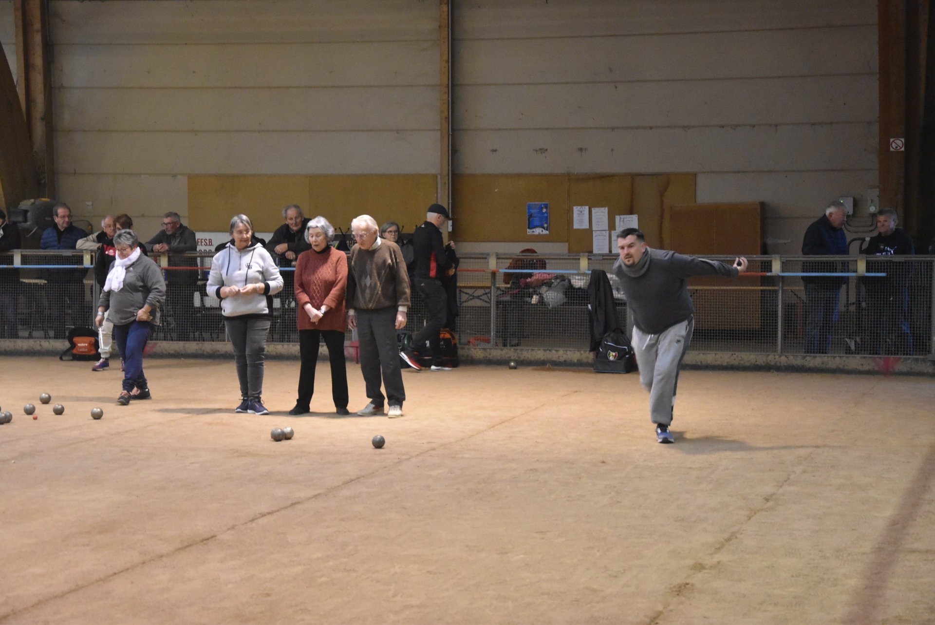 Succès du concours doublette mixte de boules lyonnaises organisé par le ...