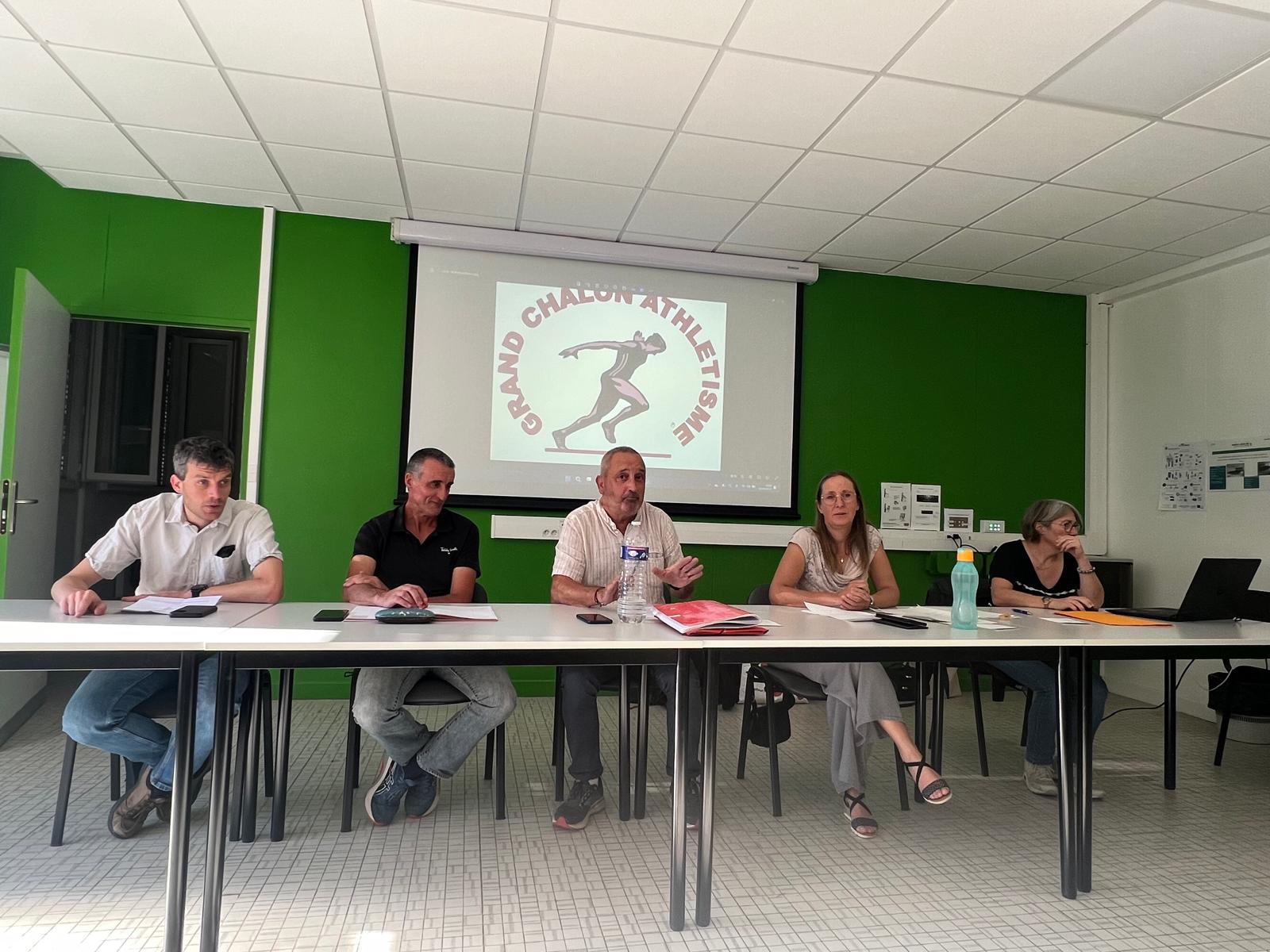Assemblée Générale du Grand Chalon Athlétisme (Section La Chalonnaise ...