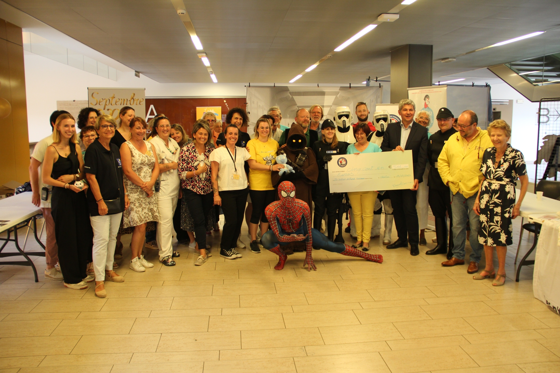 Septembre en Or : le Centre hospitalier William Morey s'engage contre ...