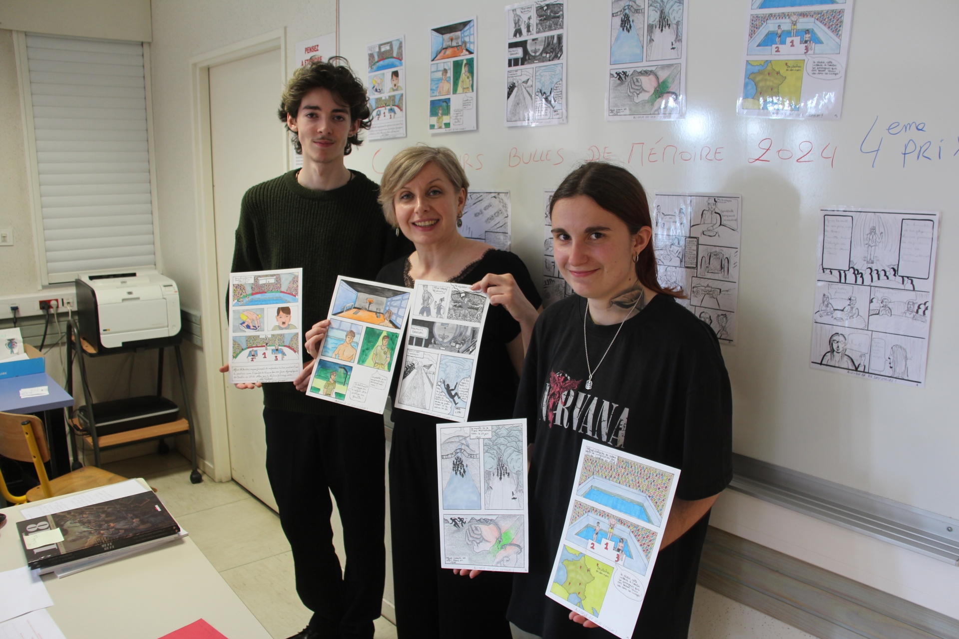 Bulles de Mémoire : Des élèves du lycée Émiland Gauthey récompensés ...