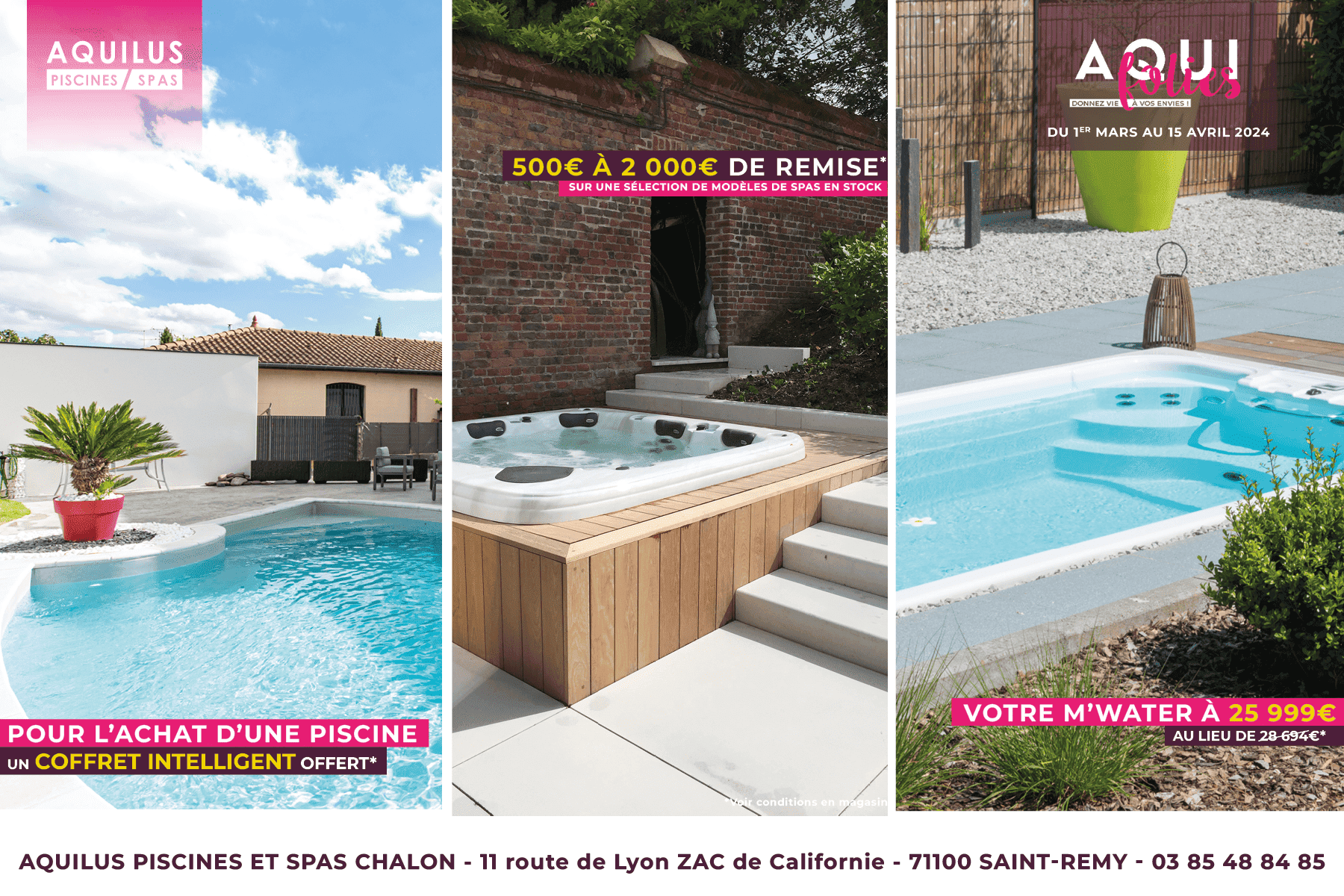 Et c’est parti pour les AQUIFOLIES et ses promos de printemps chez ...
