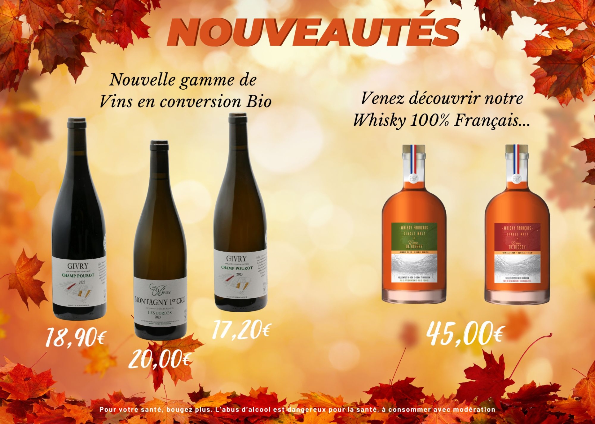 Profitez de nos Promotions d’Automne et de nos Nouveautés à la Cave de ...