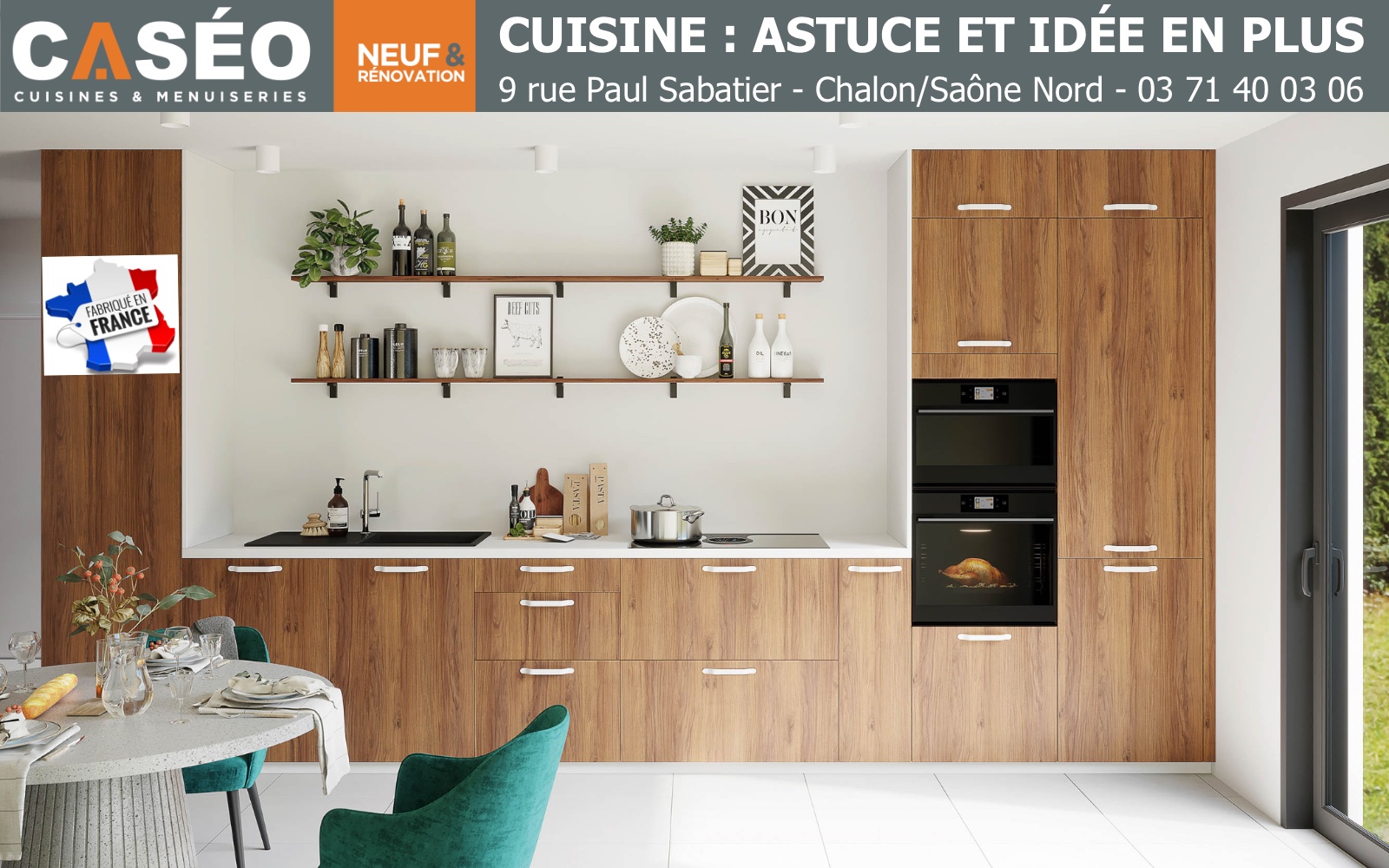 Chez Caséo Cuisines & Menuiseries Chalon/Saône, votre cuisine est ...