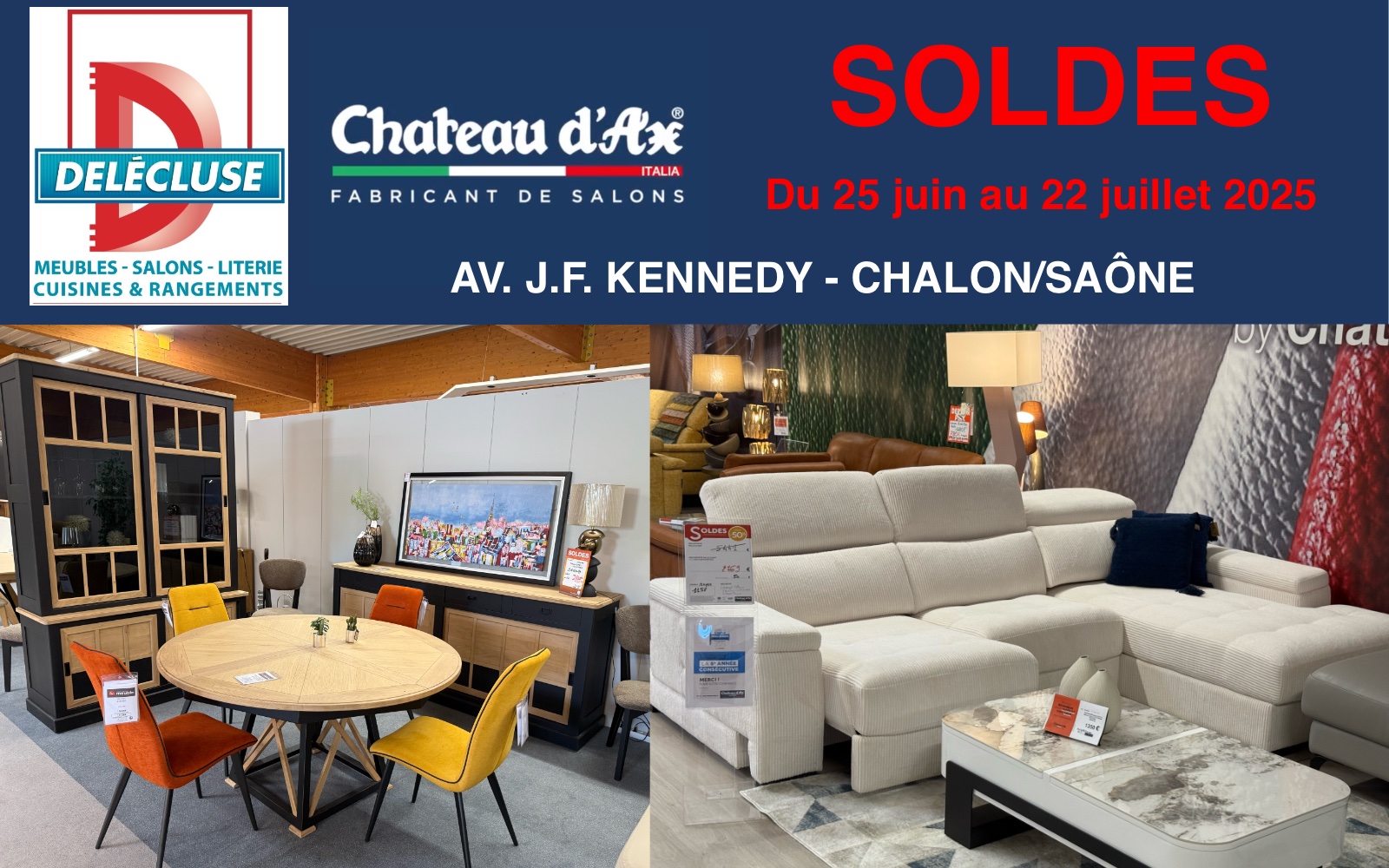 Vivez l’exception chez Delécluse et Château d’Ax Chalon/Saône : les ...