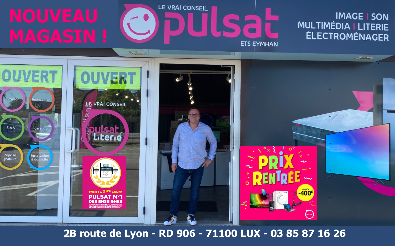 « PULSAT » votre nouveau spécialiste image, son, multimédia ...