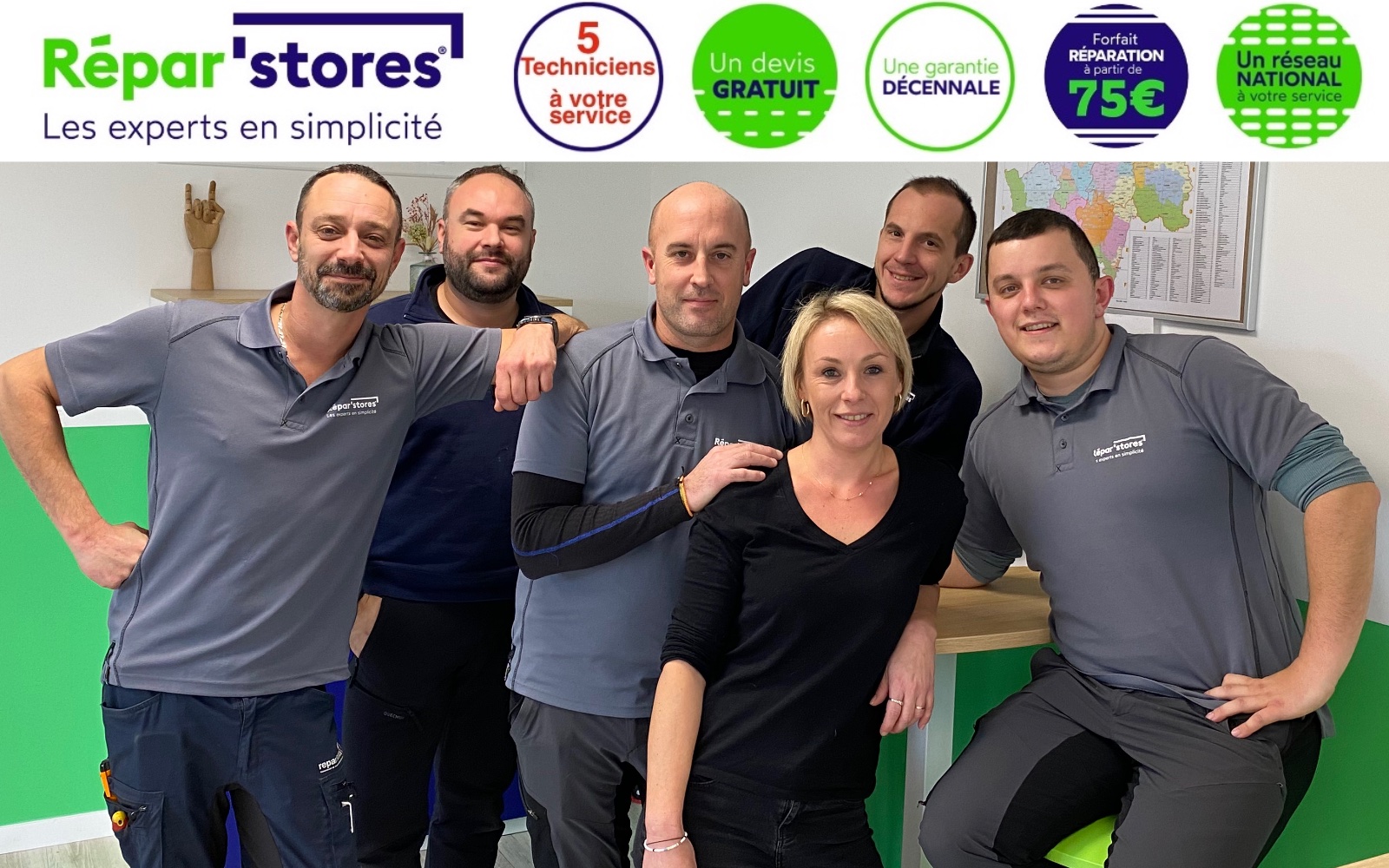 Repar’stores vous offre le TVA sur votre toile de store et vos ...
