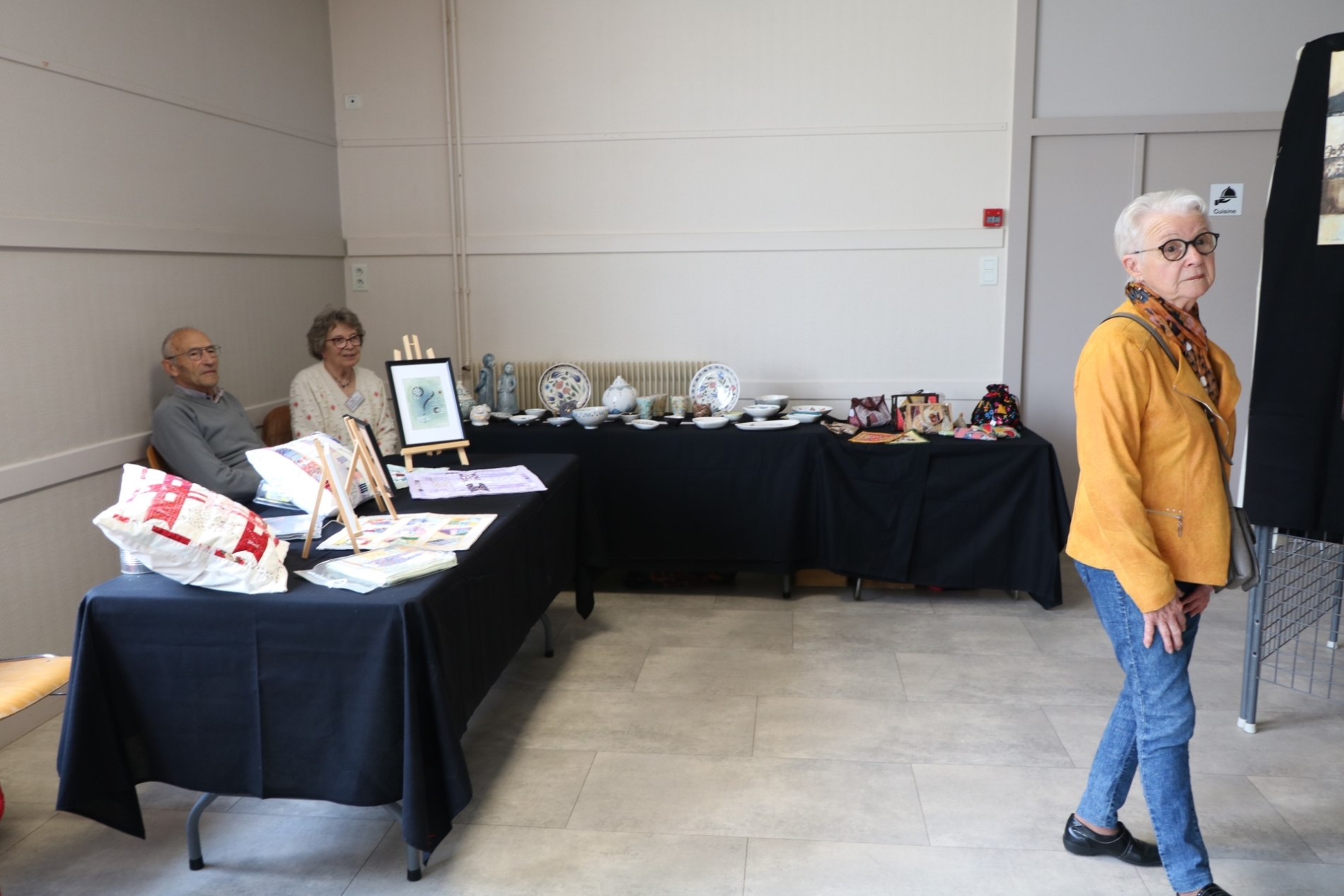 "Les Amis des Arts" ont exposé à la salle du Parc Comtesse Keller le ...