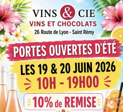 Vins et Chocolat à Saint-Rémy annonce ses portes ouvertes les 19 et 20 ...