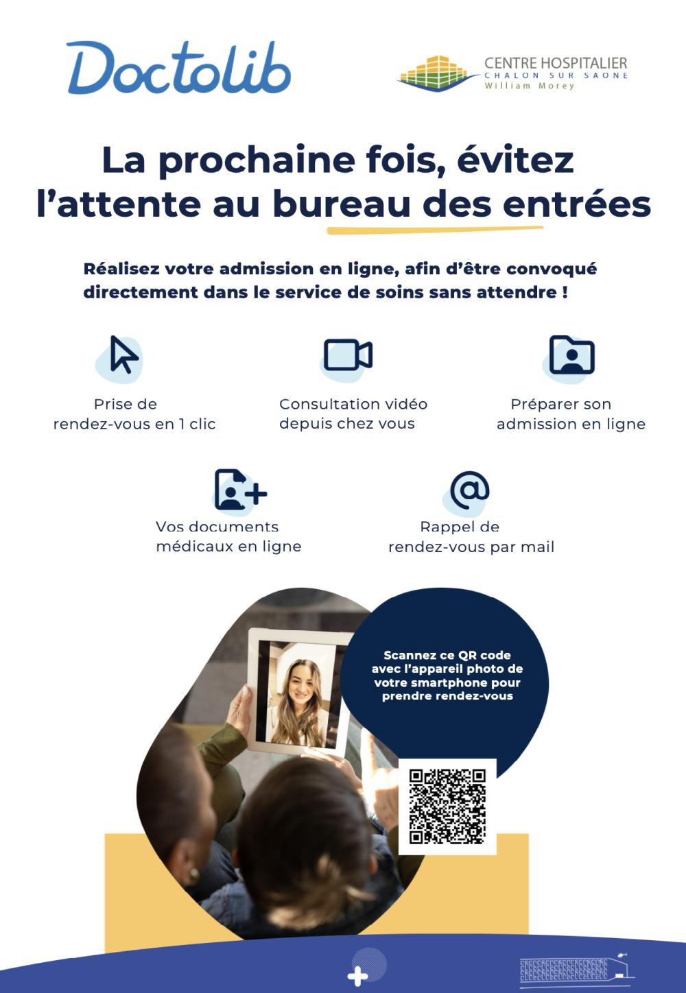 Faciliter l’accès aux soins : l’hôpital William Morey déploie la pré ...