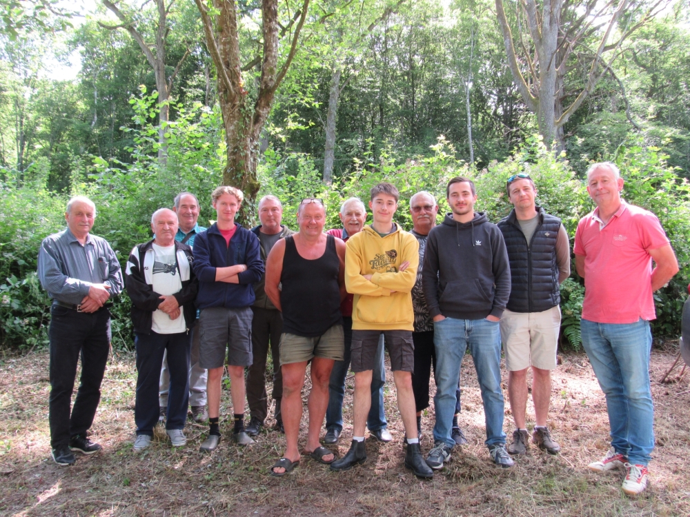 Saint Christophe-en-Bresse : la société de chasse de Serville-l'Abbaye ...